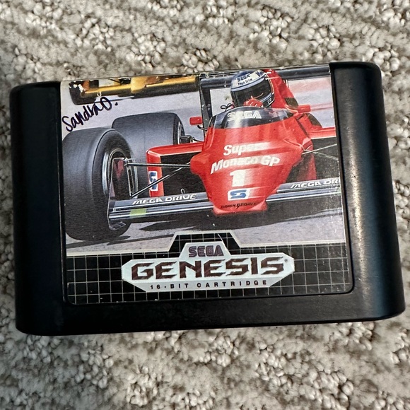 Sega | Video Games & Consoles | Sega Genesis Super Monaco Gp Video Game ...